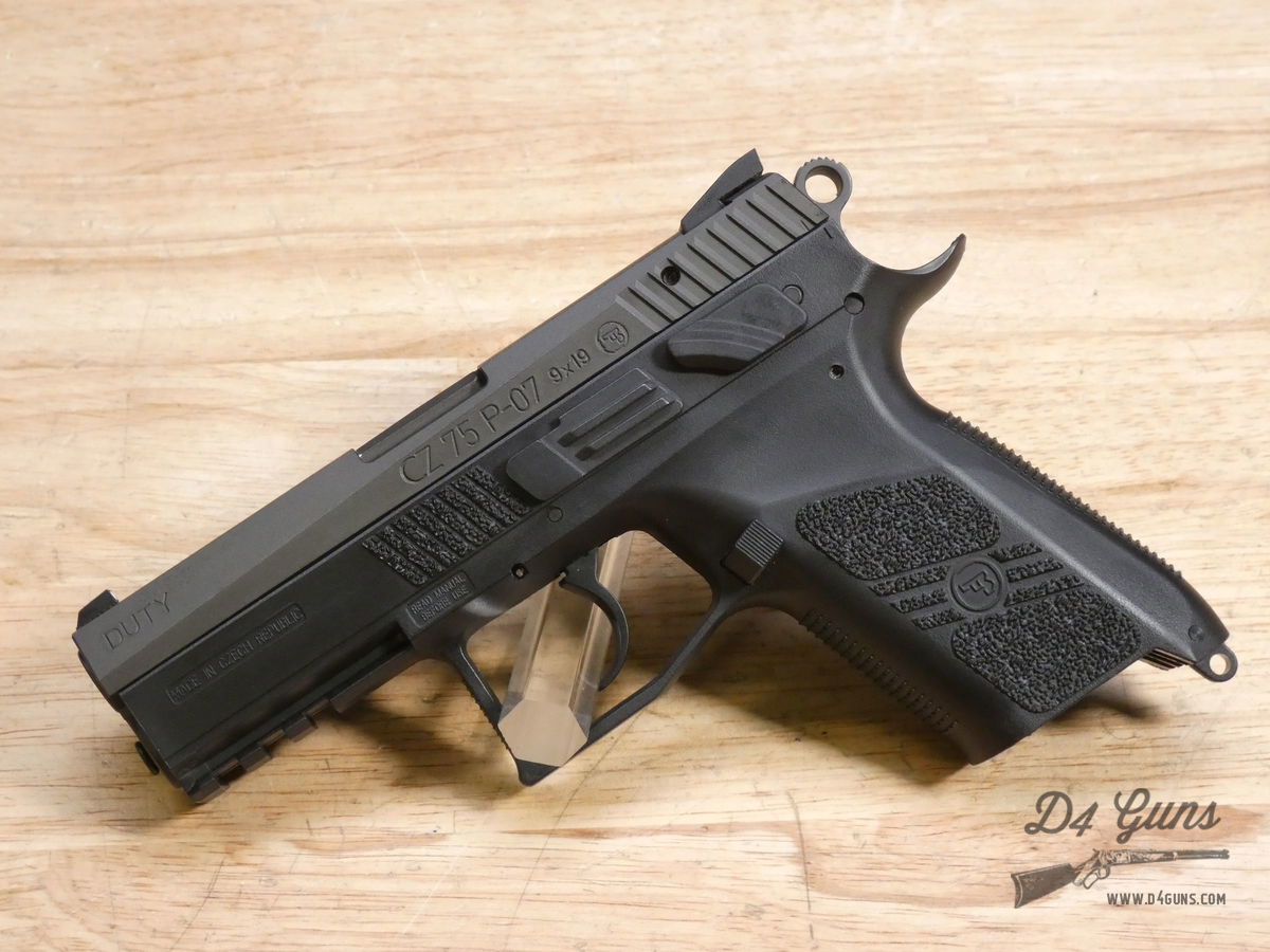 CZ 75 P-07 Duty w/ Case +2 Mags! - 9mm - P07 - Czech Beauty! - LOOK! - Semi Auto Pistols at ...