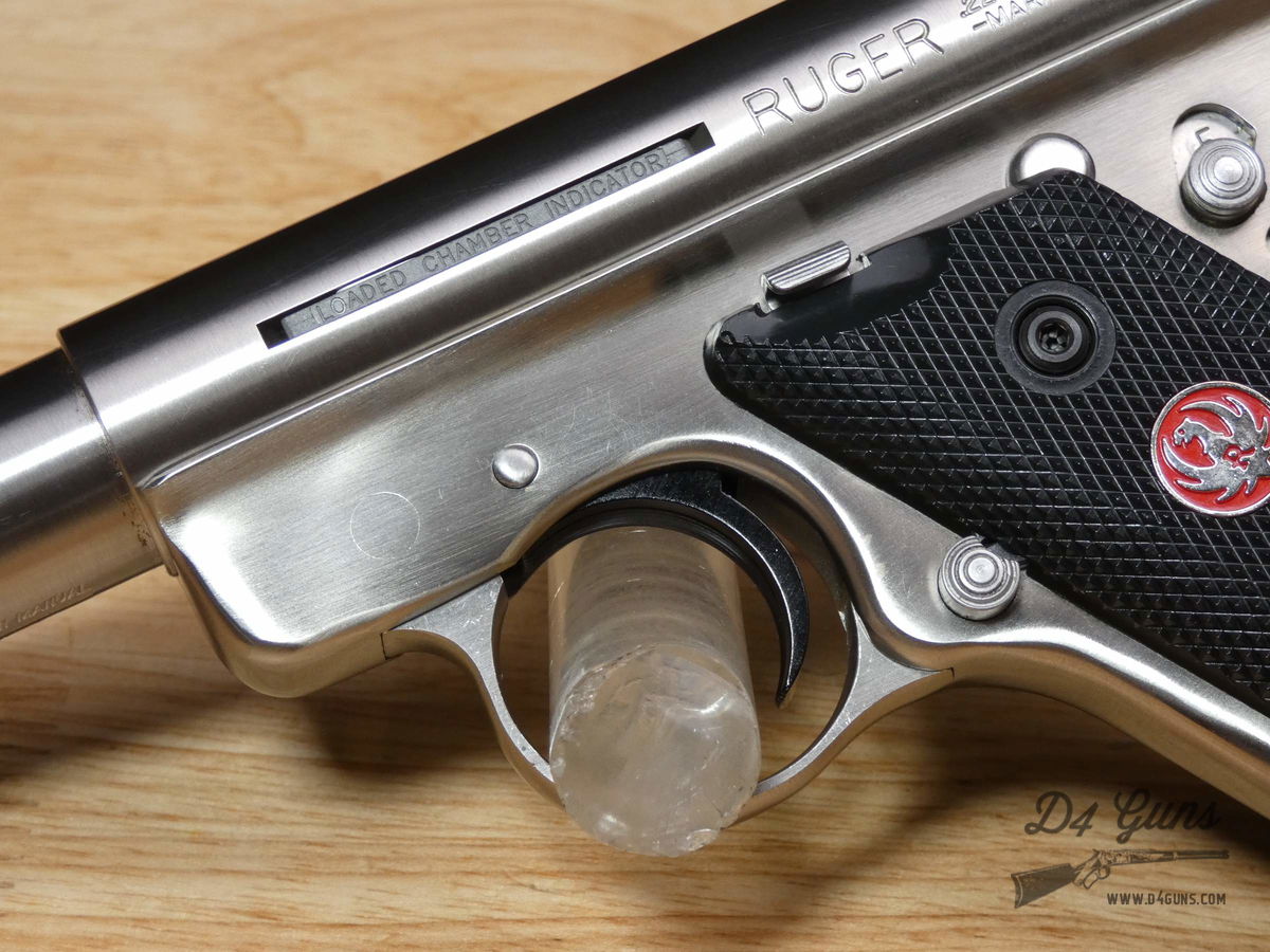 Ruger Mark III Target 22 LR Stainless MFG 2012 OG Case 2 Ruger Mark III Target 22 LR Stainless MFG 2012 OG Case 2
