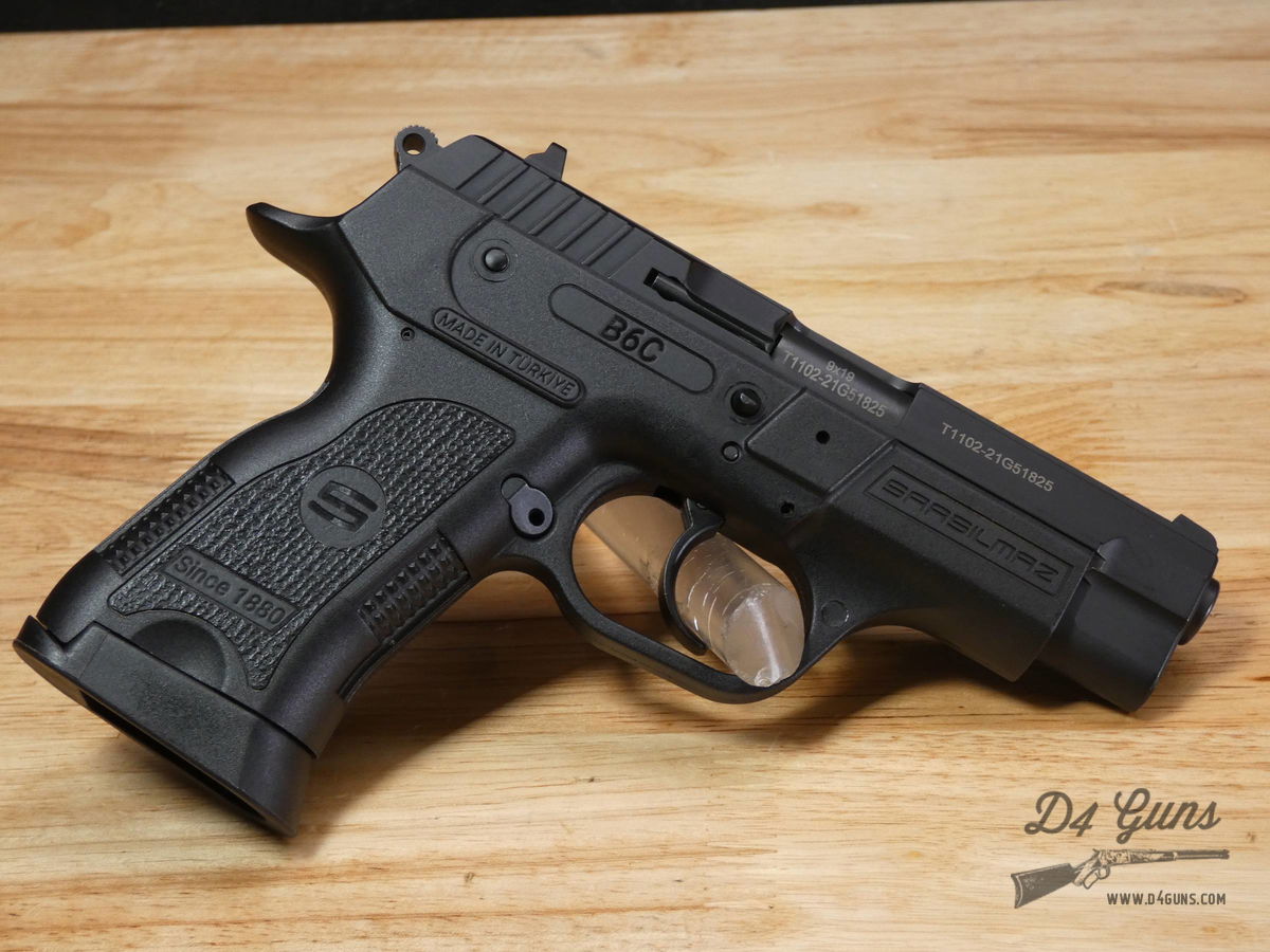 Sarsilmaz B6C - 9mm - B6 C - SAR - Compact - OG Case - 2 Mags - CCW - EDC - Semi Auto Pistols at ...