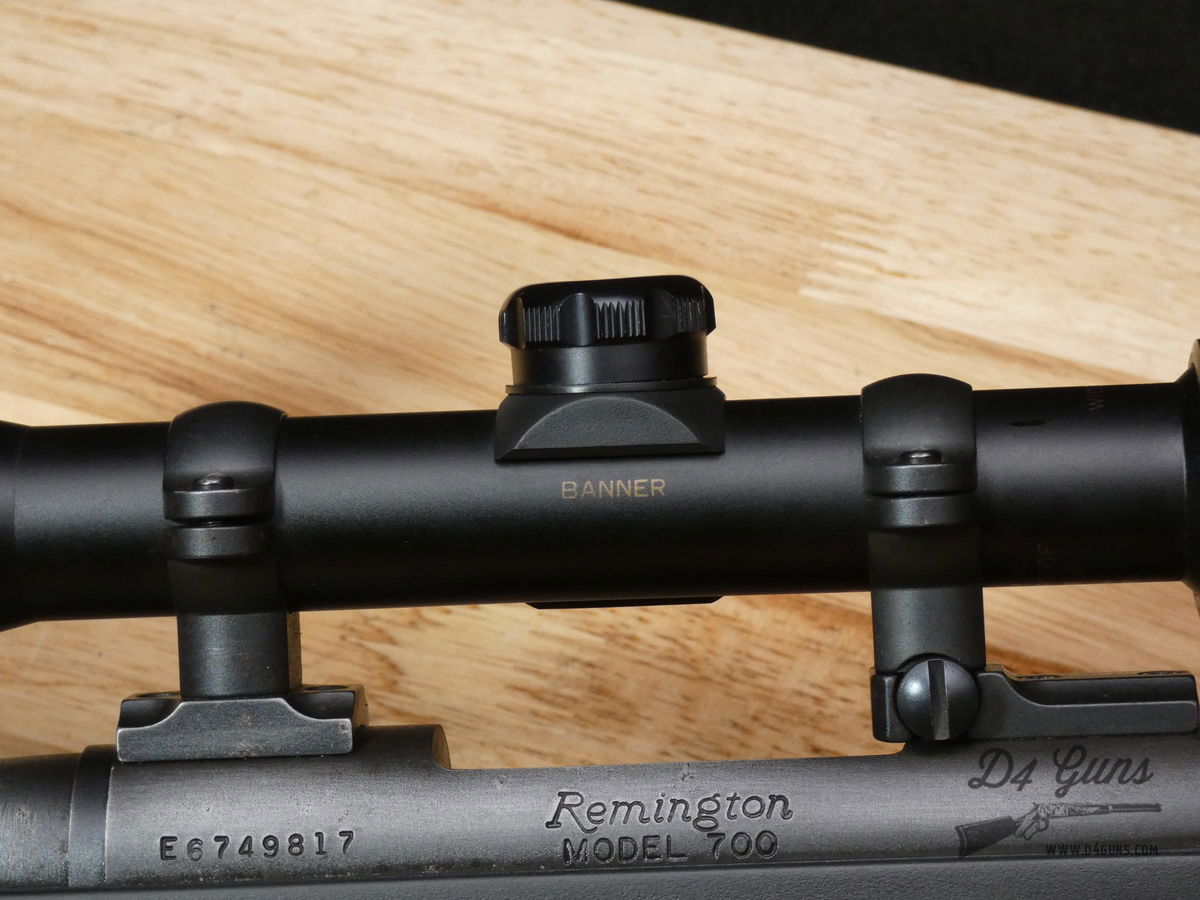 Remington 700 ADL - .308 Win - Classic Bolt Action - Synthetic - Scope ...