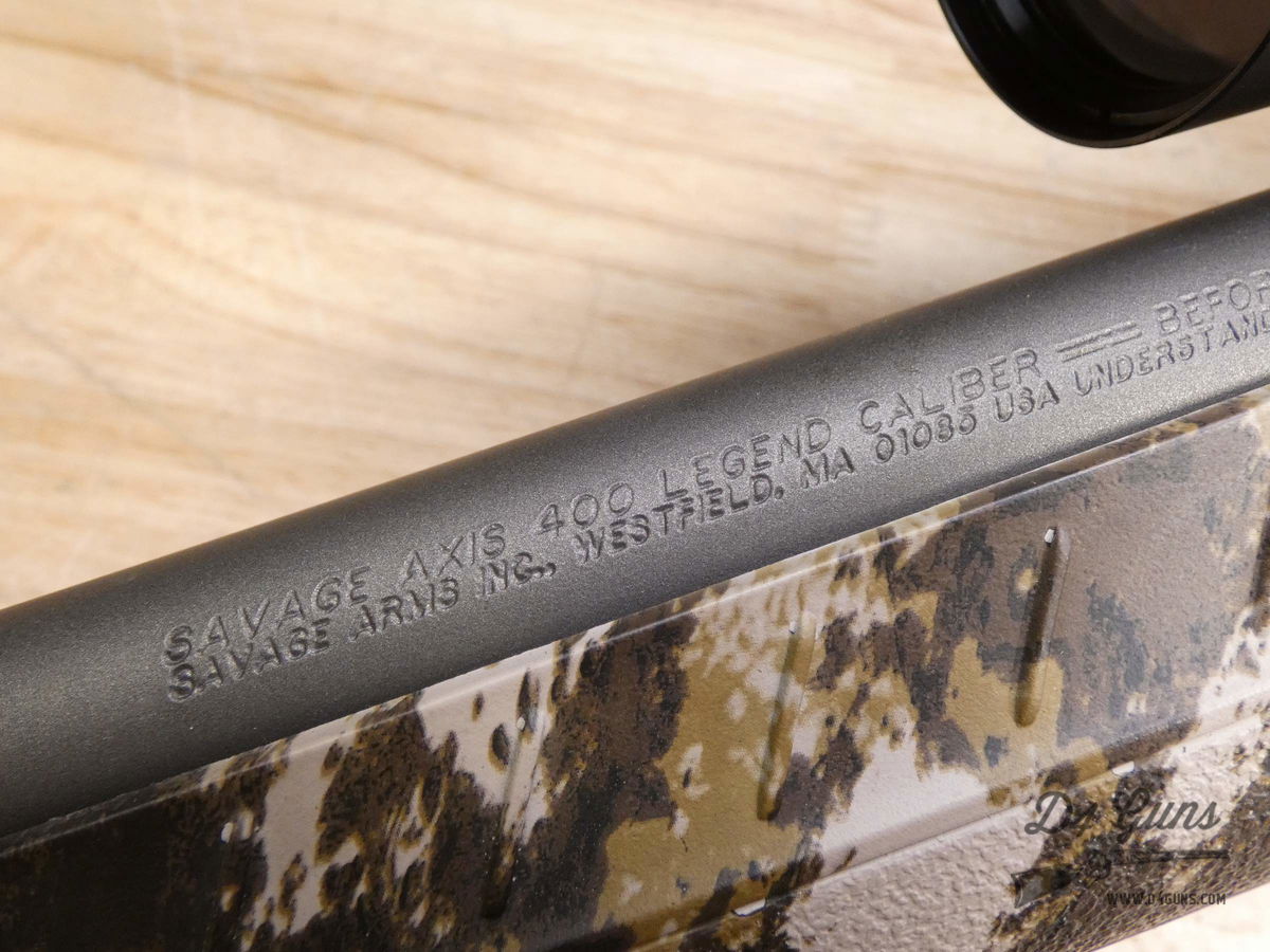 Savage Axis 2 Pro LH - .400 LEGEND - w/Scope & Mag - Bolt Action ...