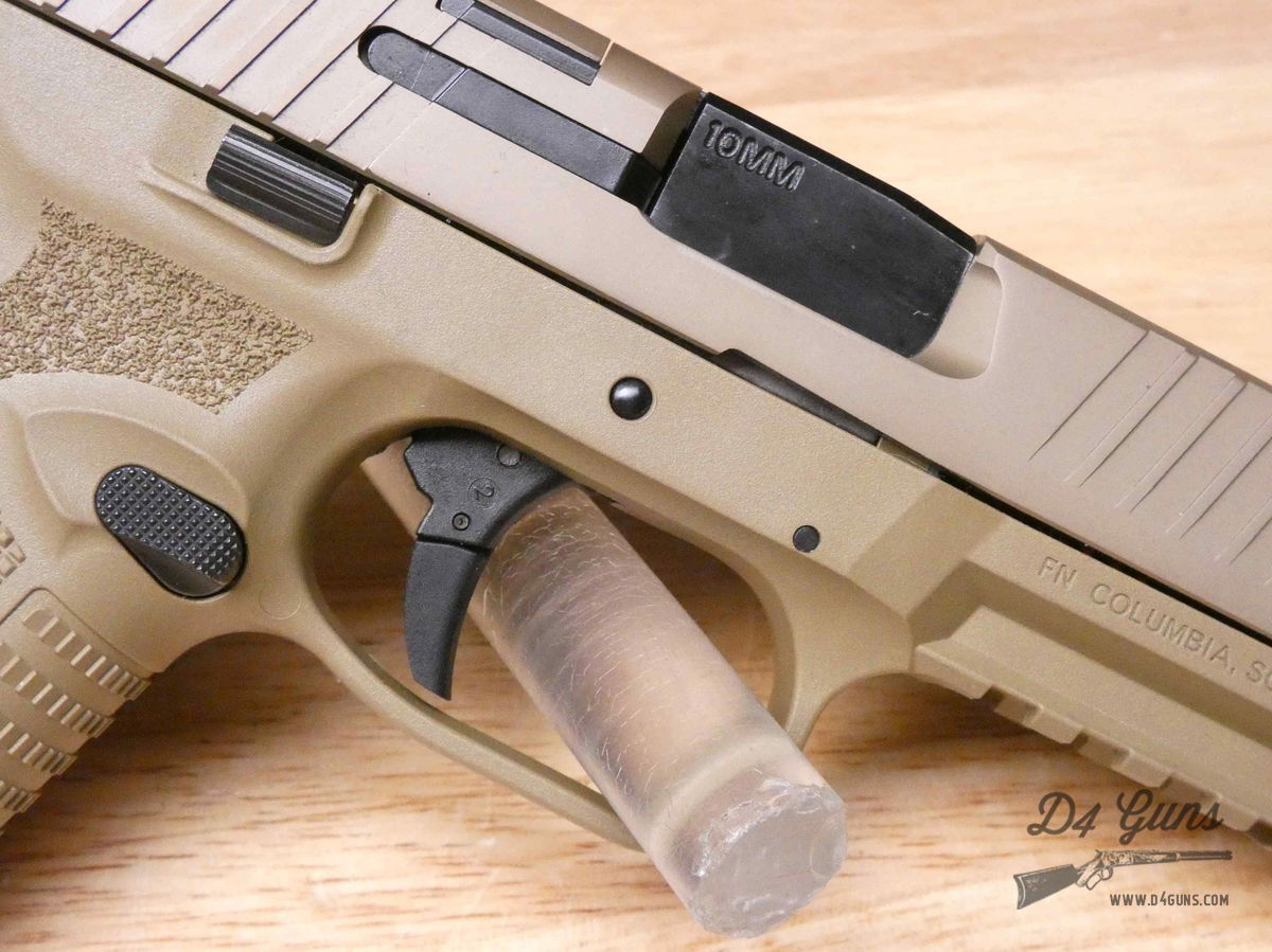 FN 510 Tactical - 10mm - FDE - 510T - Threaded - Optics Ready - CCW ...