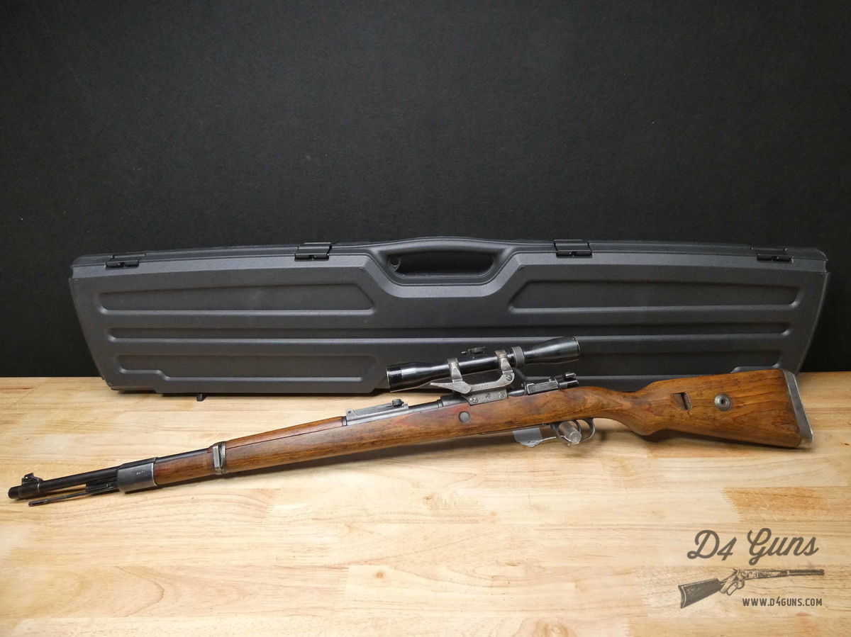 WWII Mauser K98 Sniper - 1943 MFG - 98k - Numbers Match - Original ...