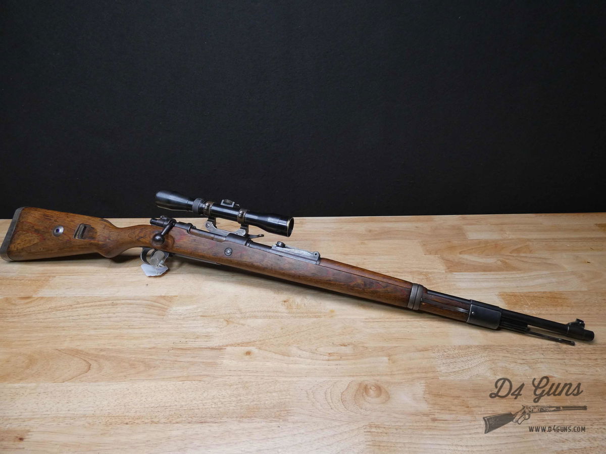 WWII Mauser K98 Sniper - 1943 MFG - 98k - Numbers Match - Original ...