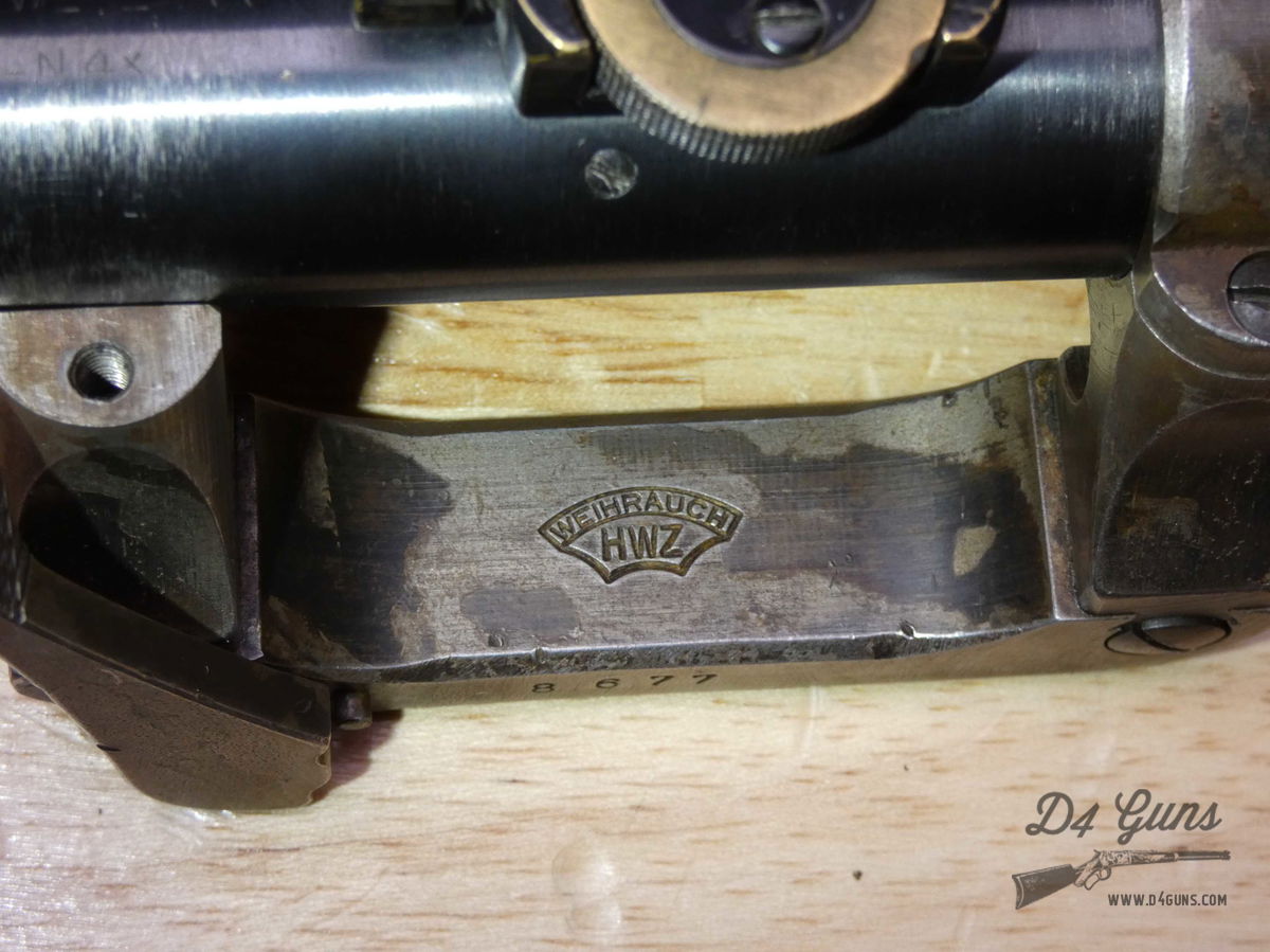 WWII Mauser K98 Sniper - 1943 MFG - 98k - Numbers Match - Original ...