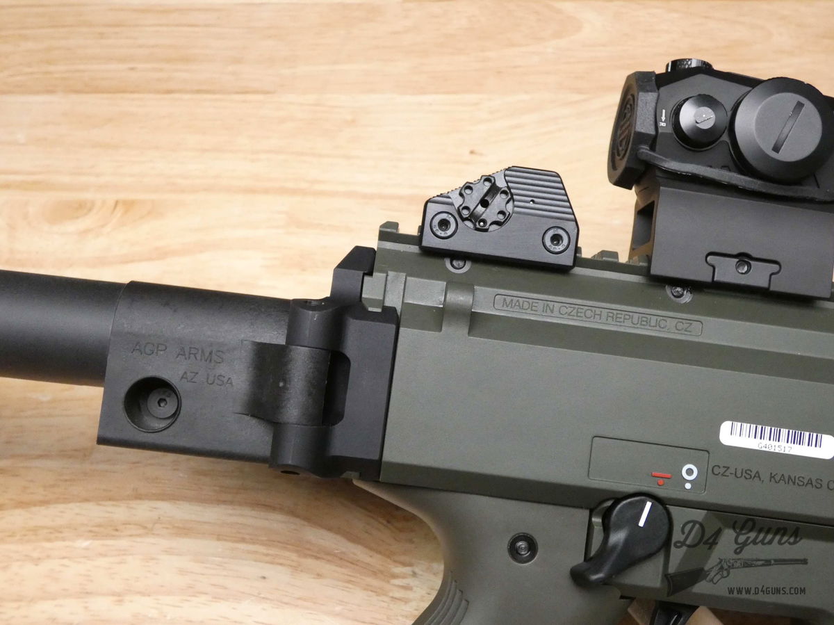 CZ Scorpion EVO 3 S1 - 9mm - Mfg. 2022 - PCC - ROMEO5 - OD Green - 4 ...