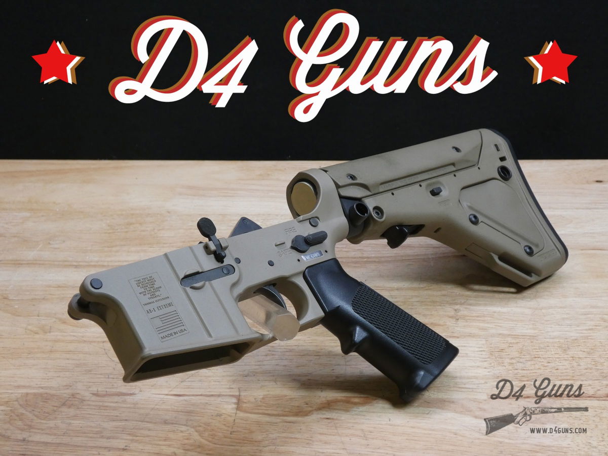 FMK AR-1 Extreme Complete Lower Receiver - Multi Caliber - Magpul UBR ...