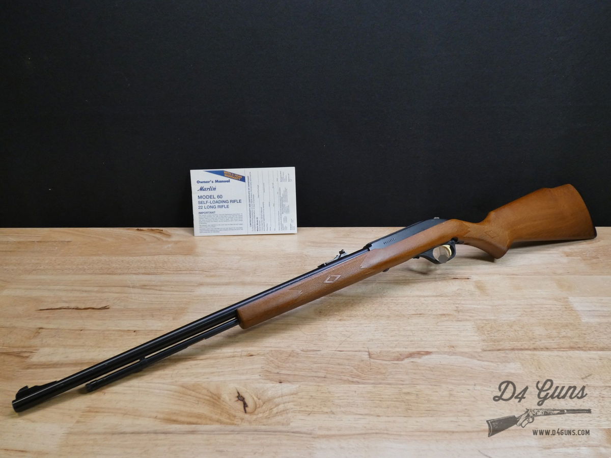 Marlin Model 60 - .22 LR - Mod. 60 - Squirrel Slayer - Tube Mag - w ...