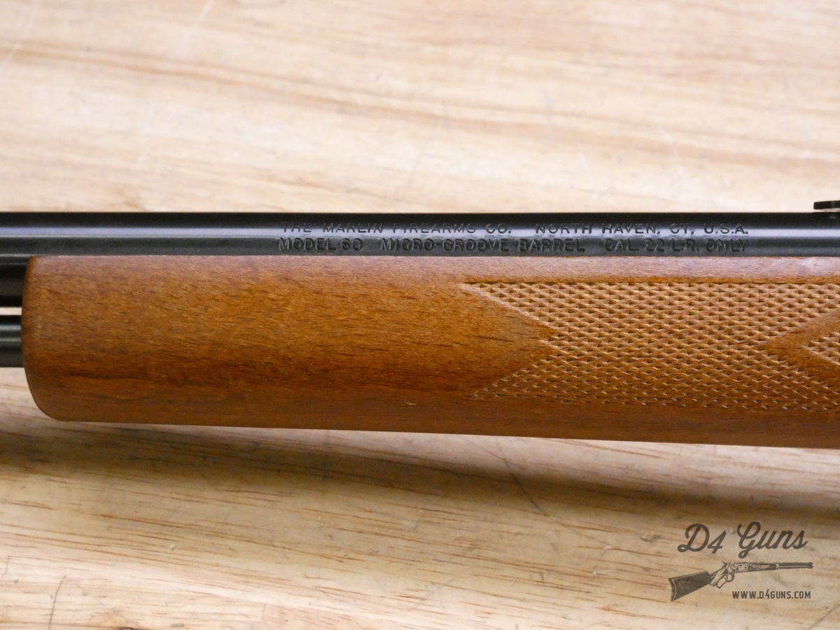 Marlin Model 60 - .22 LR - Mod. 60 - Squirrel Slayer - Tube Mag - w ...