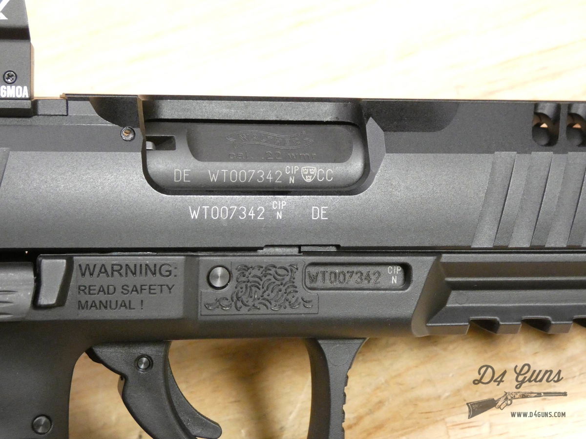 Walther WMP - .22 WMR - 22 Mag - 2022 - Vortex Venom! - OG Case & 2 ...