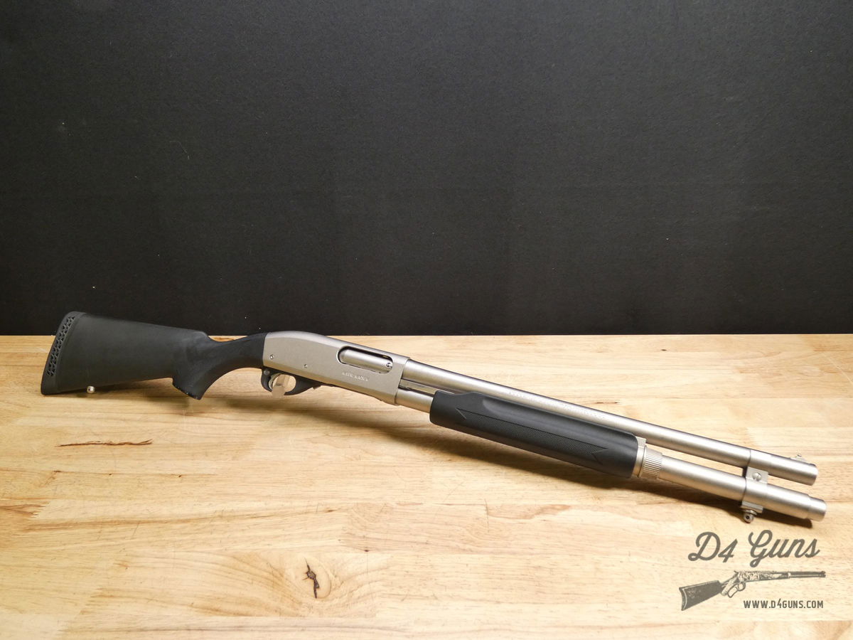 Remington 870 Marine Magnum - 12ga - CYL Bore - Home Defense - Nickel ...