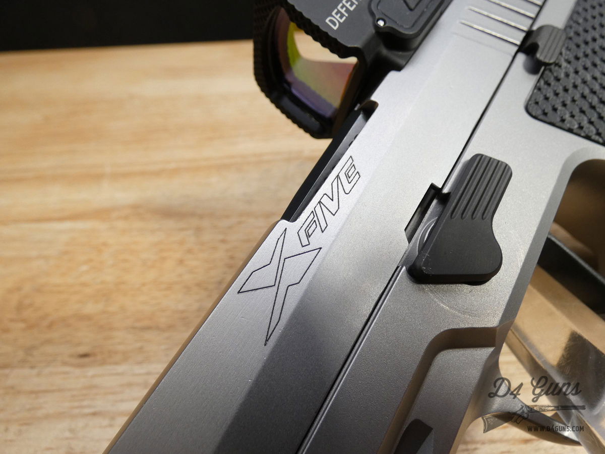 Sig Sauer P320 SXG X-FIVE - 9mm - X5 - Steel Frame - w/ Vortex Defender XL! - Semi Auto Pistols ...