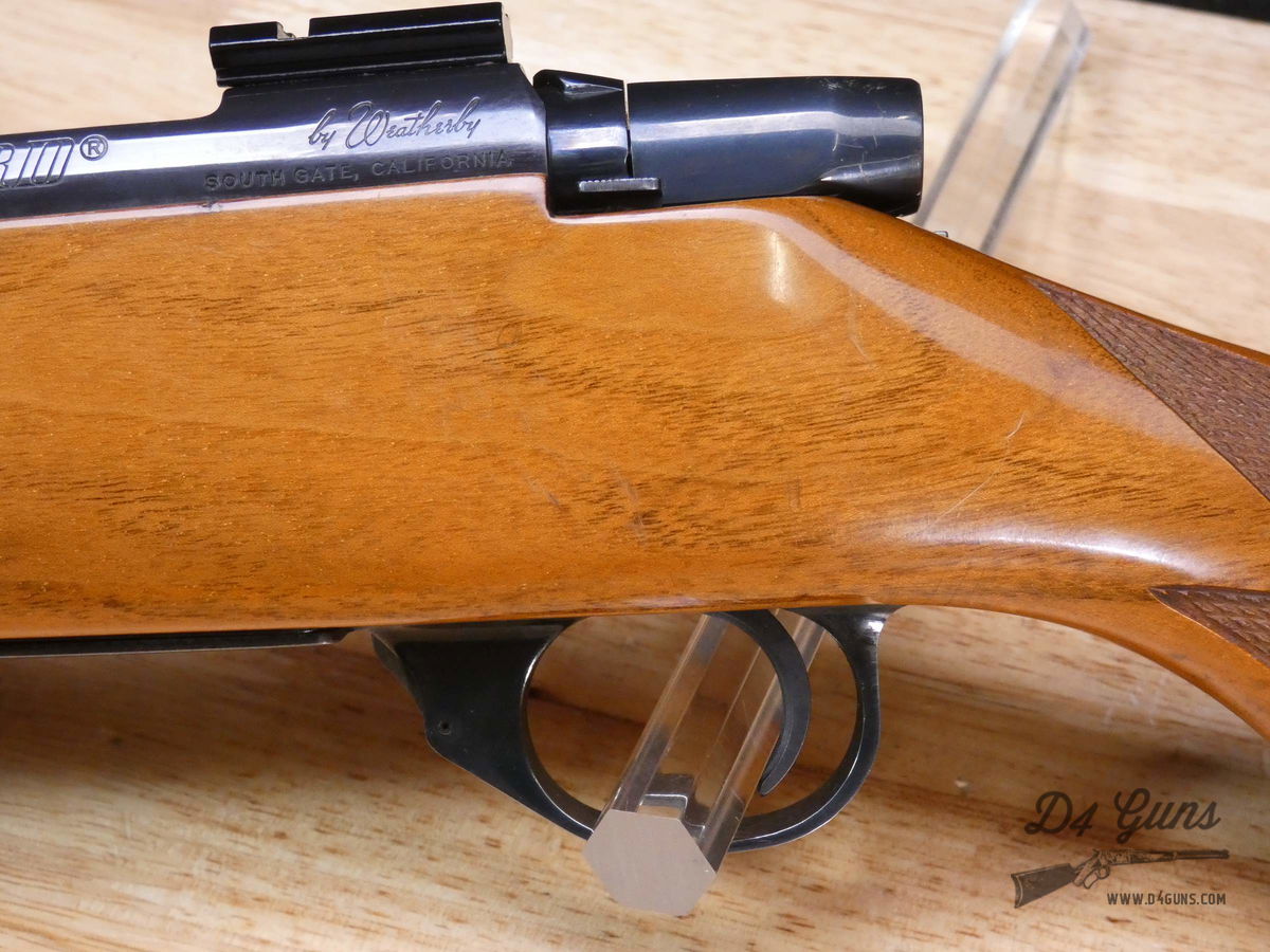 Weatherby Vanguard Deluxe - .25-06 Rem - Bolt Action Hunter - Leather ...