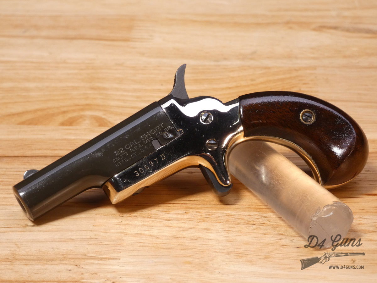 Colt No.4 Lord Derringers Set Consecutive SNs - .22 Short - w/ Velvet ...