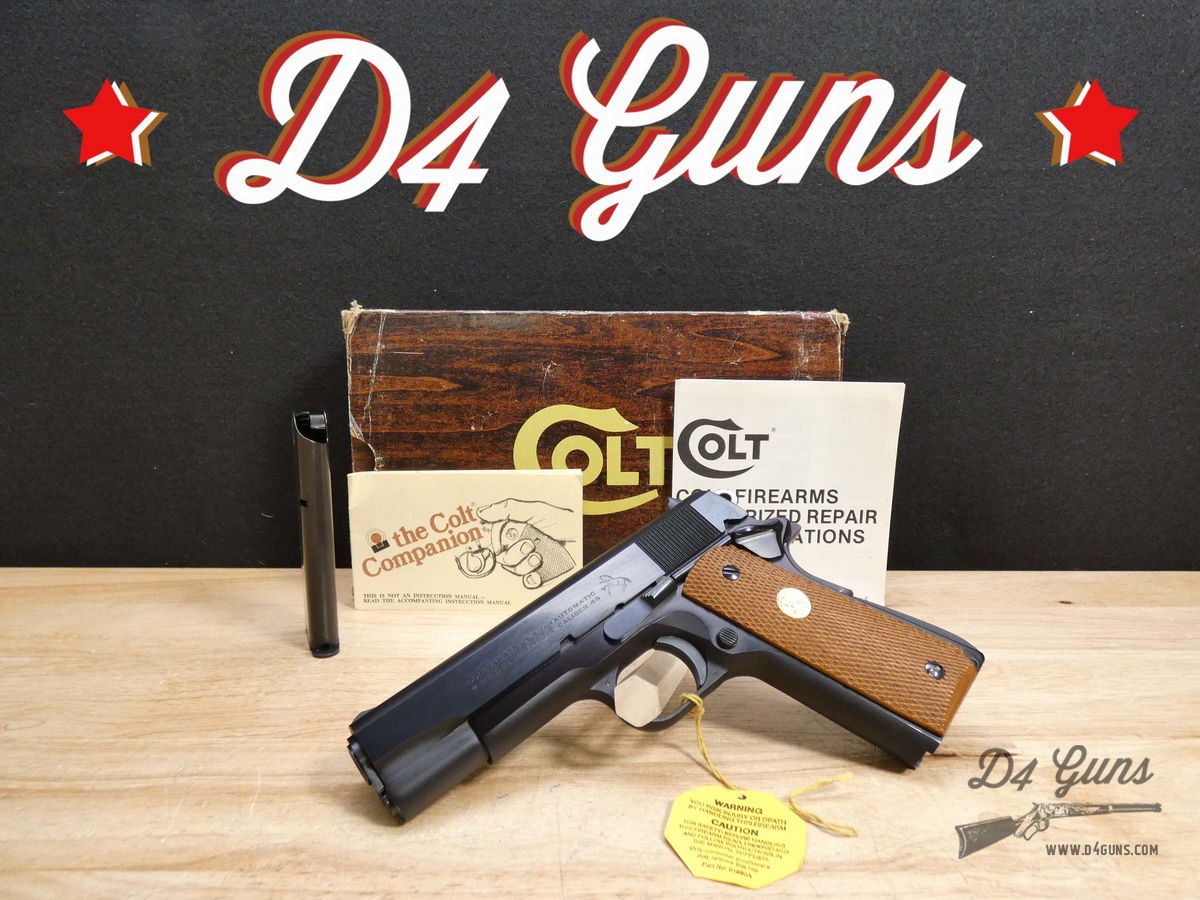 Colt Commander LW 1911 - .45 ACP - XLNT - Blued Lightweight - OG Box ...