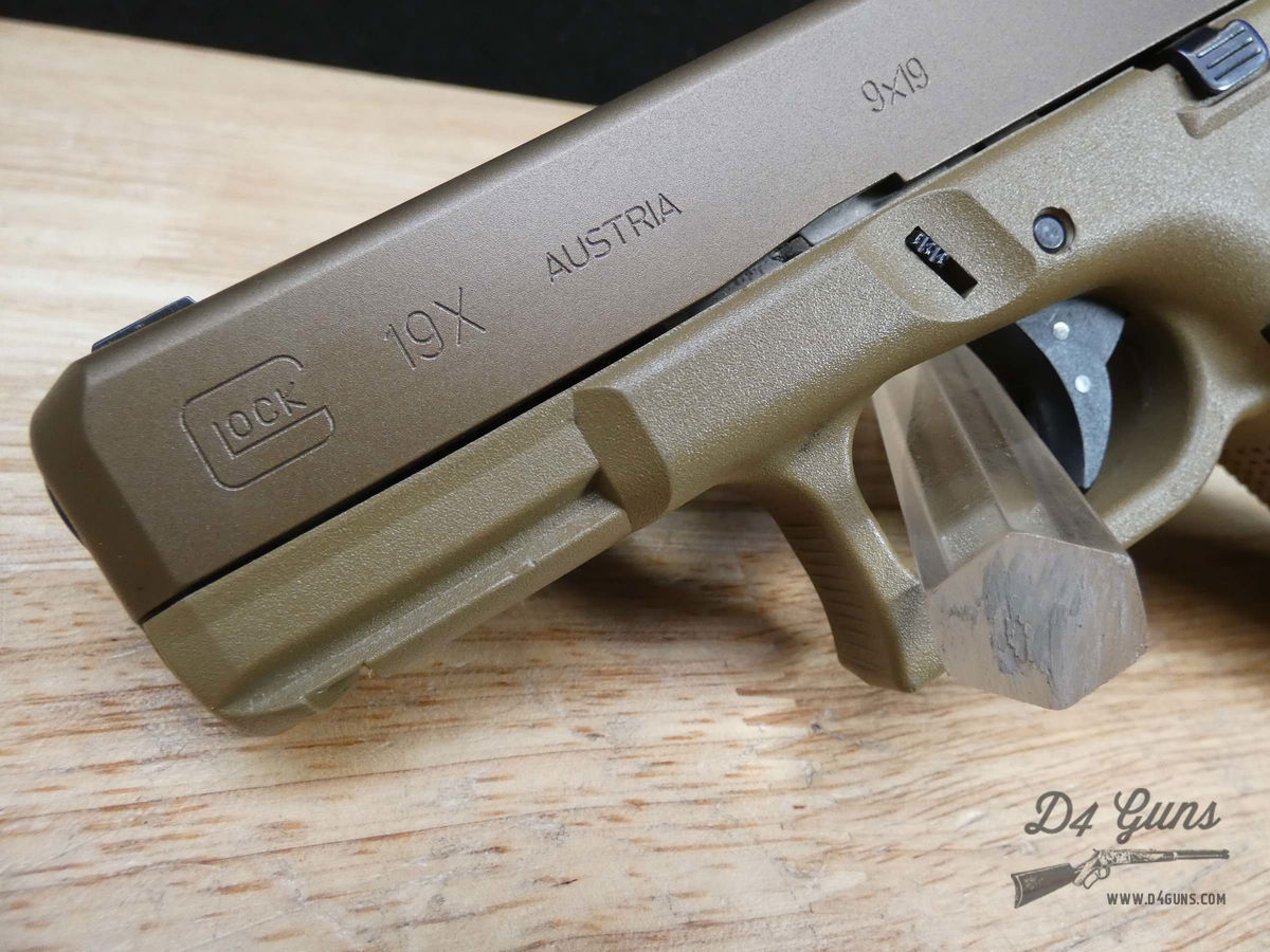 Glock 19X - 9mm - Austria - CCW - Coyote - w/ OG Case + More - G19 - 19 ...