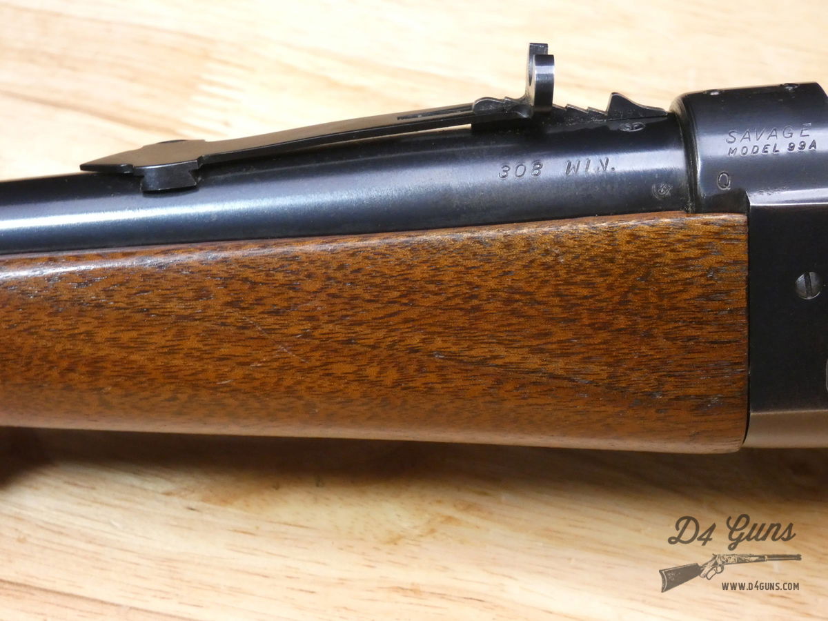 Savage Model 99A - .308 WIN - Savage 99 - Mfg 1971 - Round Counter ...