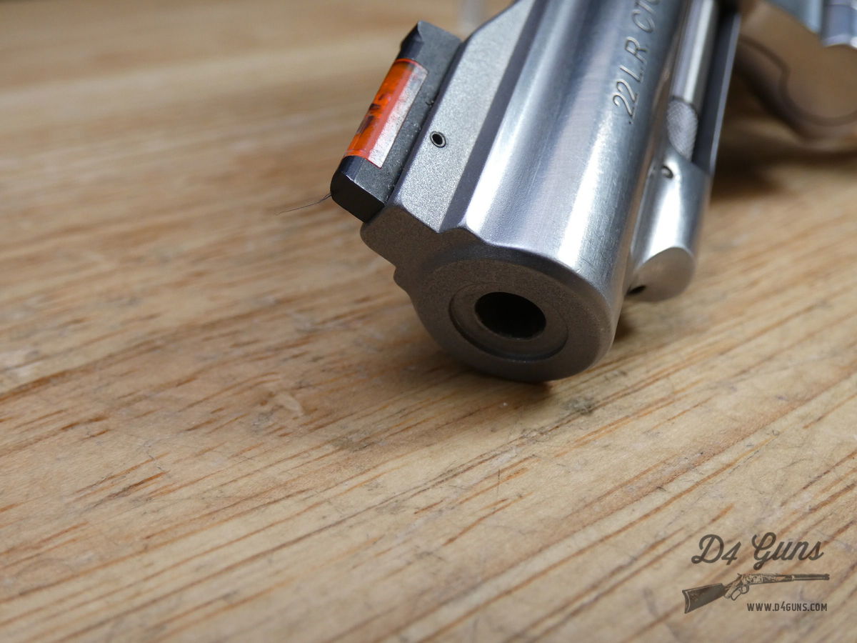 Smith & Wesson 63-5 -.22 LR - S&W 63 - Stainless - XLNT - w/EXTRAS! - Revolvers at GunBroker.com ...