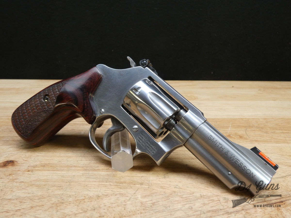 Smith & Wesson 63-5 -.22 LR - S&W 63 - Stainless - XLNT - w/EXTRAS! - Revolvers at GunBroker.com ...