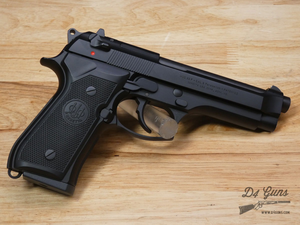 Beretta 92F - 9mm - 92 - M9 - Mfg 1988 - XLNT w/ Case & Mag - Semi Auto Pistols at GunBroker.com ...