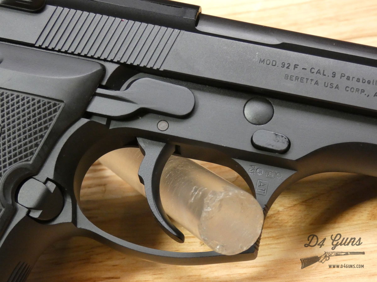Beretta 92F - 9mm - 92 - M9 - Mfg 1988 - XLNT w/ Case & Mag - Semi Auto Pistols at GunBroker.com ...