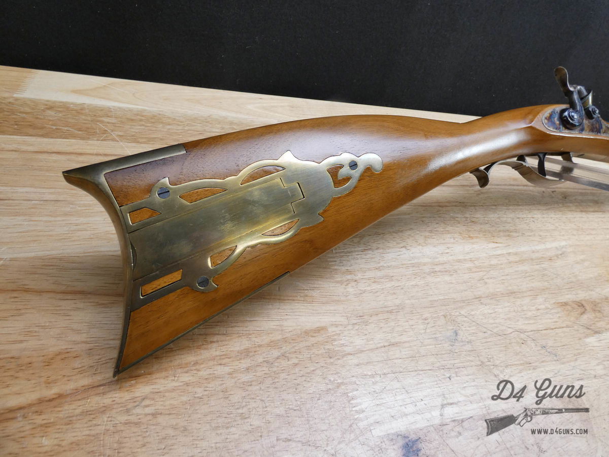 Pedersoli Kentucky Rifle - .45 Cal - MFG 1971 - Cap & Ball Muzzleloader ...