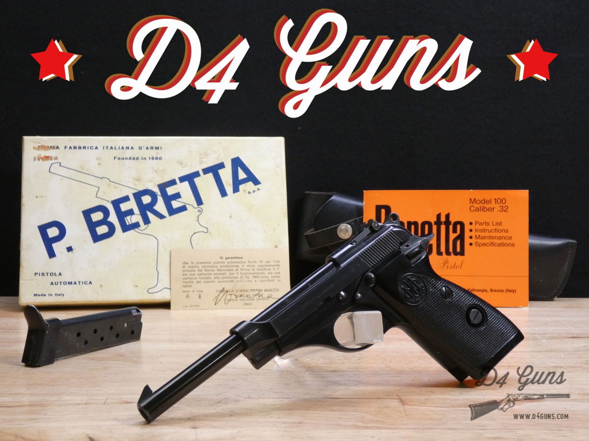 Beretta Model 100 New Puma - .32 ACP - MFG 1970 - w/ Mag & OG Box ...
