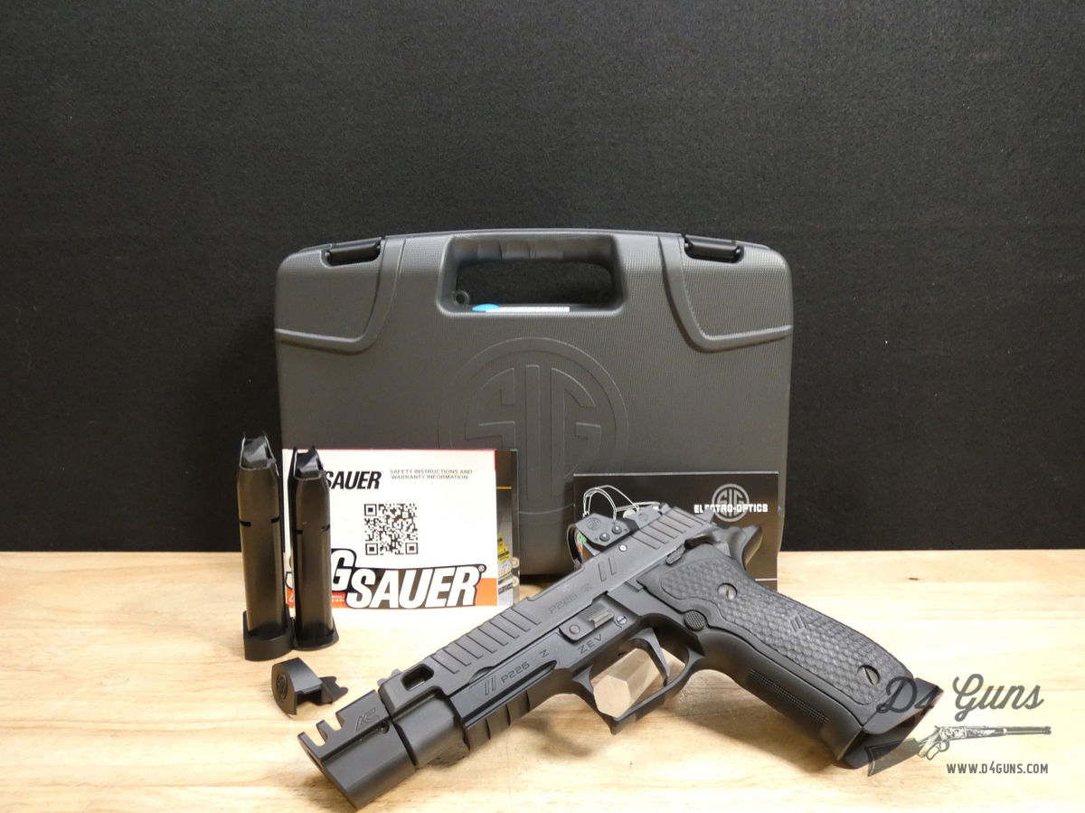 Sig Sauer P226 ZEV - 9mm - 226R - SAO - w/OG Case & Romeo 1 Pro - Comp ...