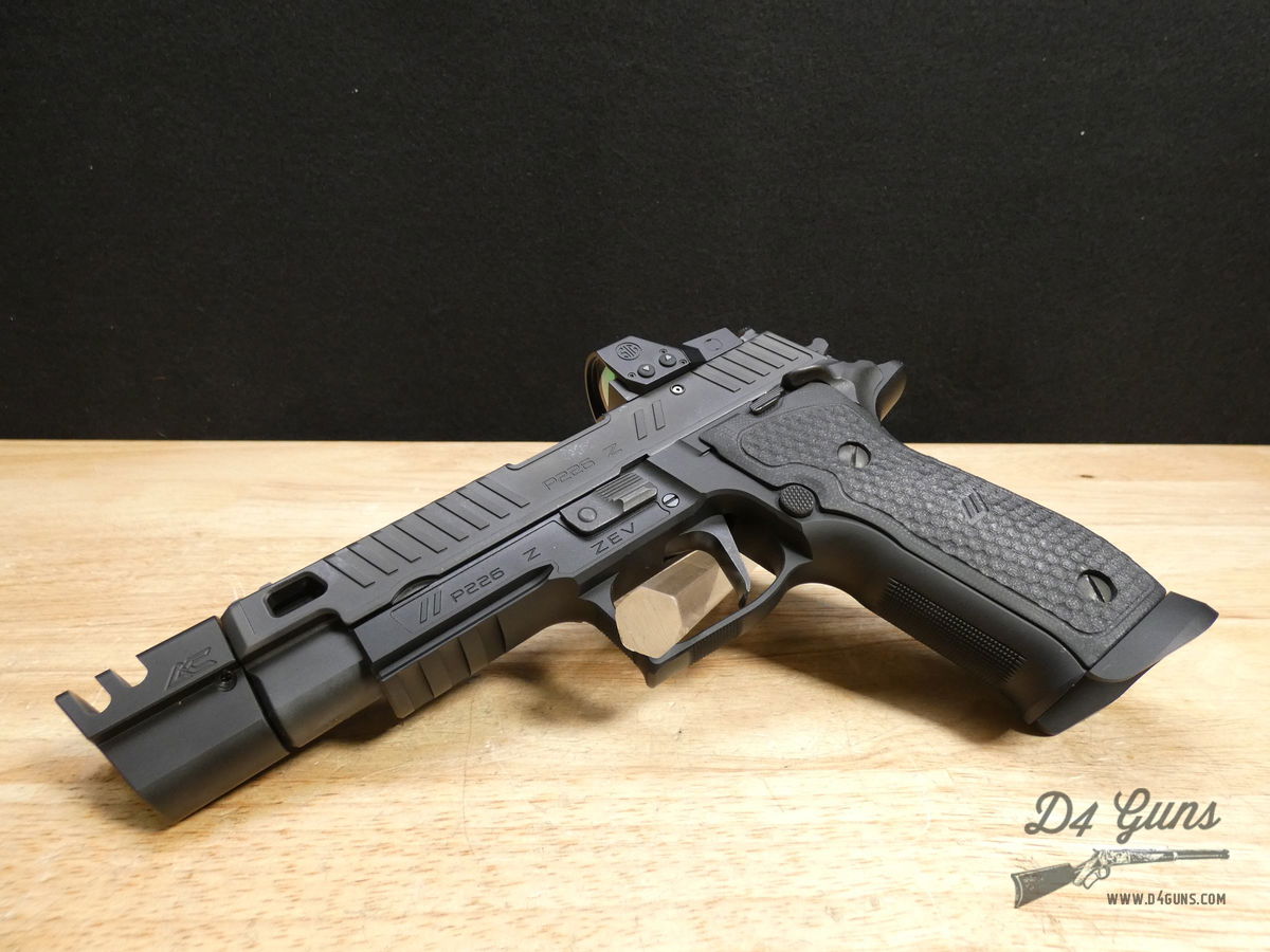 Sig Sauer P226 ZEV - 9mm - 226R - SAO - w/OG Case & Romeo 1 Pro - Comp - Semi Auto Pistols at ...