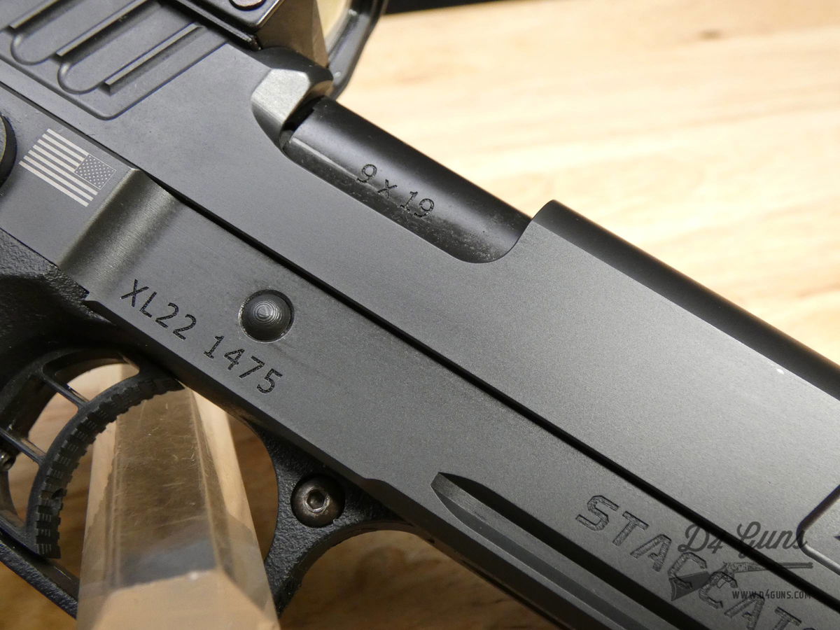 Staccato XL 2011 - 9mm - STI - Leupold DPP & 6 MAGS - DLC Bull BBL ...