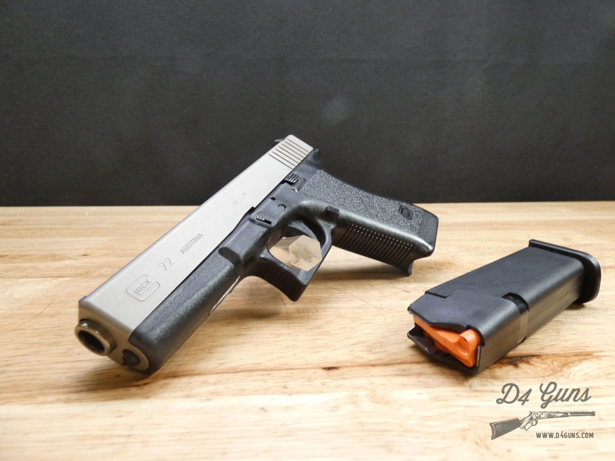 Glock 22 Gen2 - .40 S&W - G22 - Gen 2 - Factory NiBX Nickel Boron ...