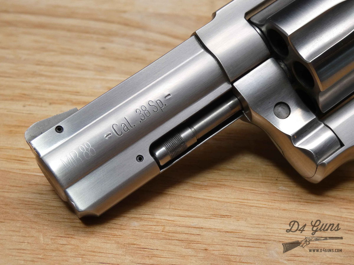 Manurhin MR88 - .38 SPL - MR-88 - MR 88 - XLNT Stainless French ...