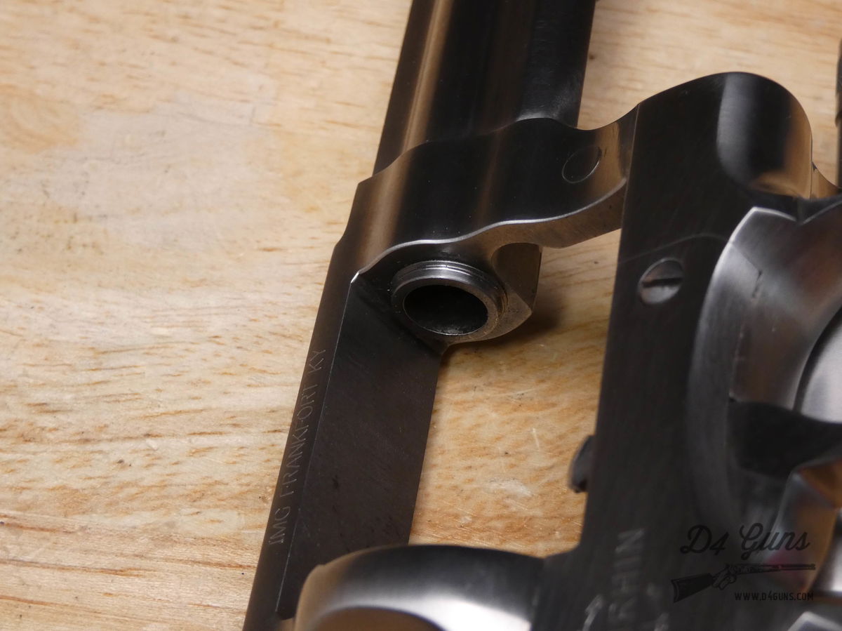 Manurhin MR88 - .38 SPL - MR-88 - MR 88 - XLNT Stainless French ...