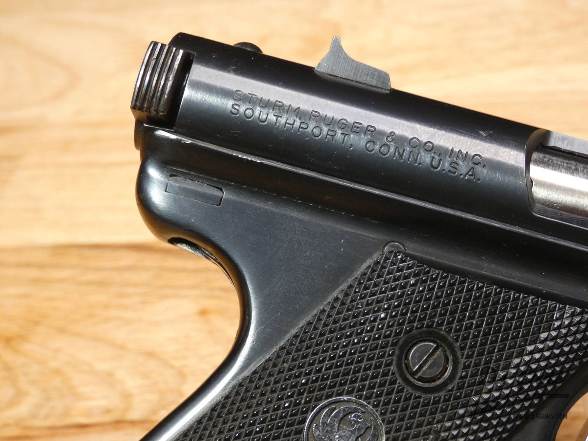 Ruger Automatic Pistol - .22 LR - Plinker - MFG 1975 - Standard Mark I ...