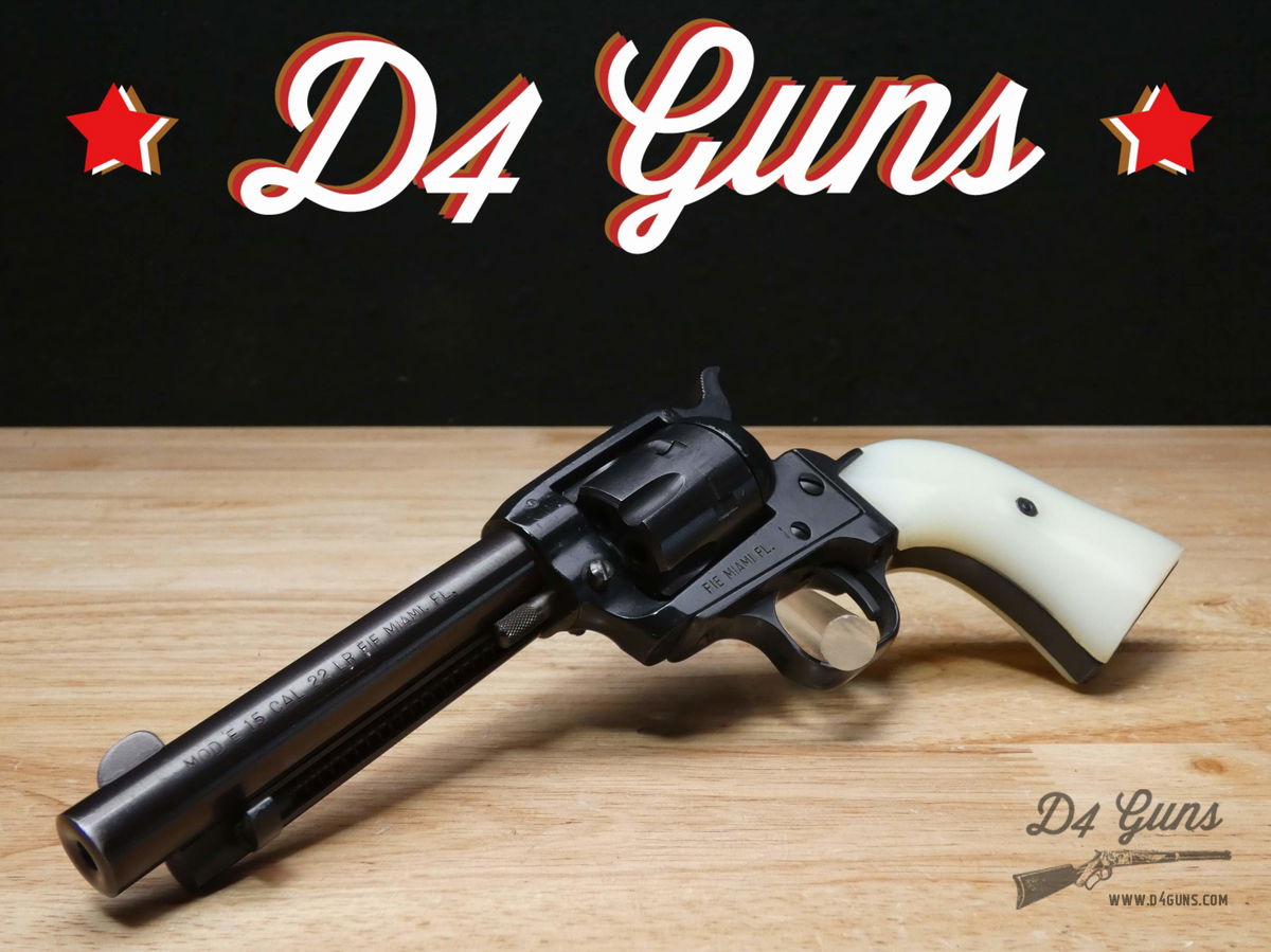 FIE Model E 15 - .22 LR - E15 - E-15 - Single Action Plinker - SAA - F ...