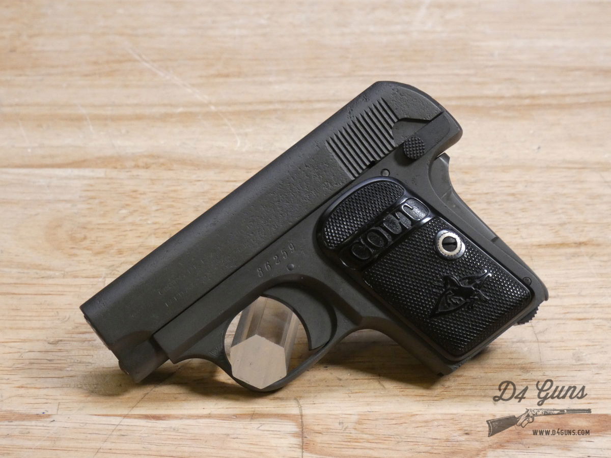 Colt M1908 Hammerless Vest Pocket - .25 ACP - Mag - Mfg 1928 - Pocket ...