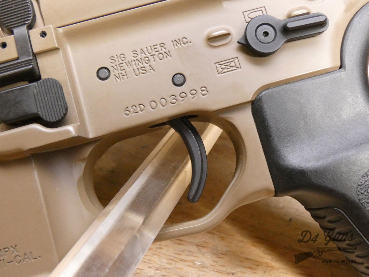 Sig Sauer MPX K - 9mm - w/ 3 Mags & Romeo 5 - PCC - FDE - OG Case - PDW ...