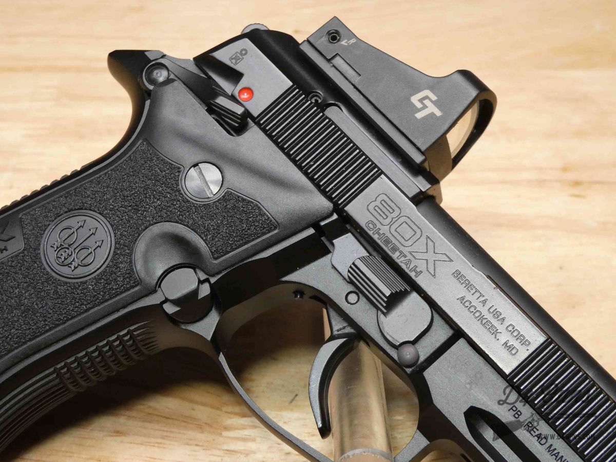 Beretta 80X Cheetah - .380 ACP - XLNT w/ OG Case & Micro Red Dot - 2023 ...