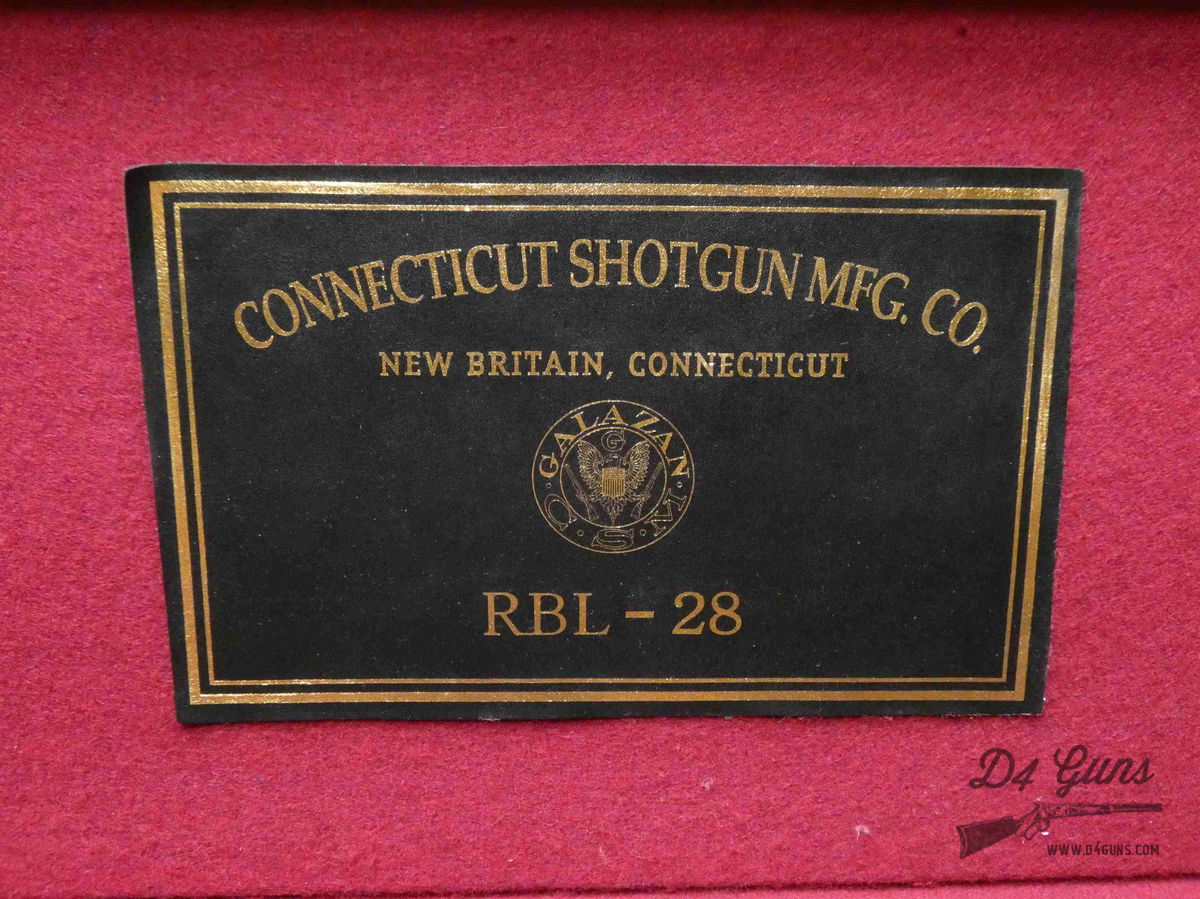 Connecticut Shotgun Manufacturing Co RBL 28 - 28 Gauge - CSMC - w ...