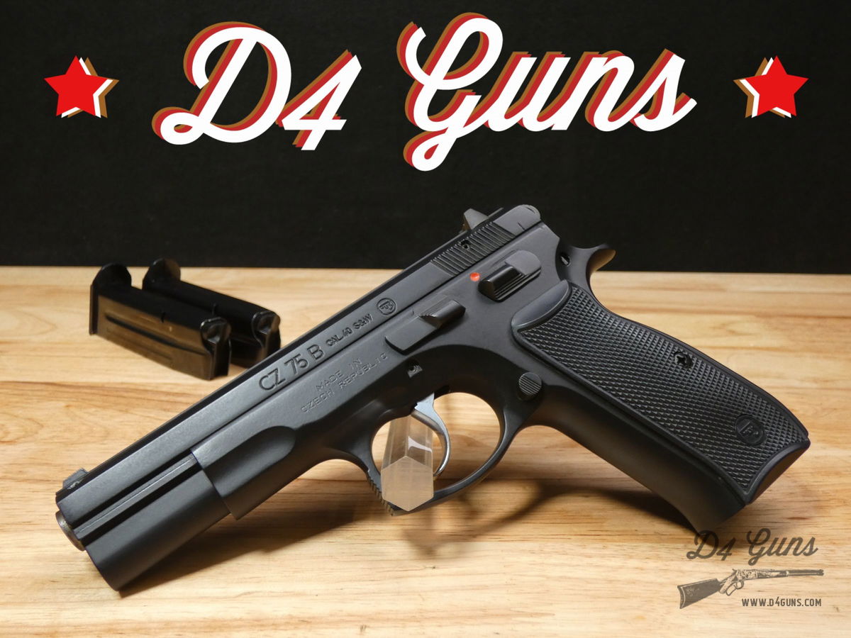 CZ 75 B - .40 S&W - CZ75 - w/ 2 Mags - 75B - Czech Beauty - Semi Auto Pistols at GunBroker.com ...