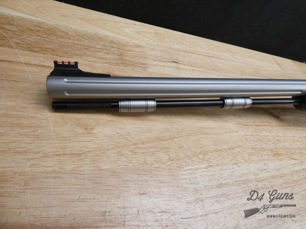 Thompson Center Omega - .50 Cal - Stainless w/ Green Laminate Stock ...