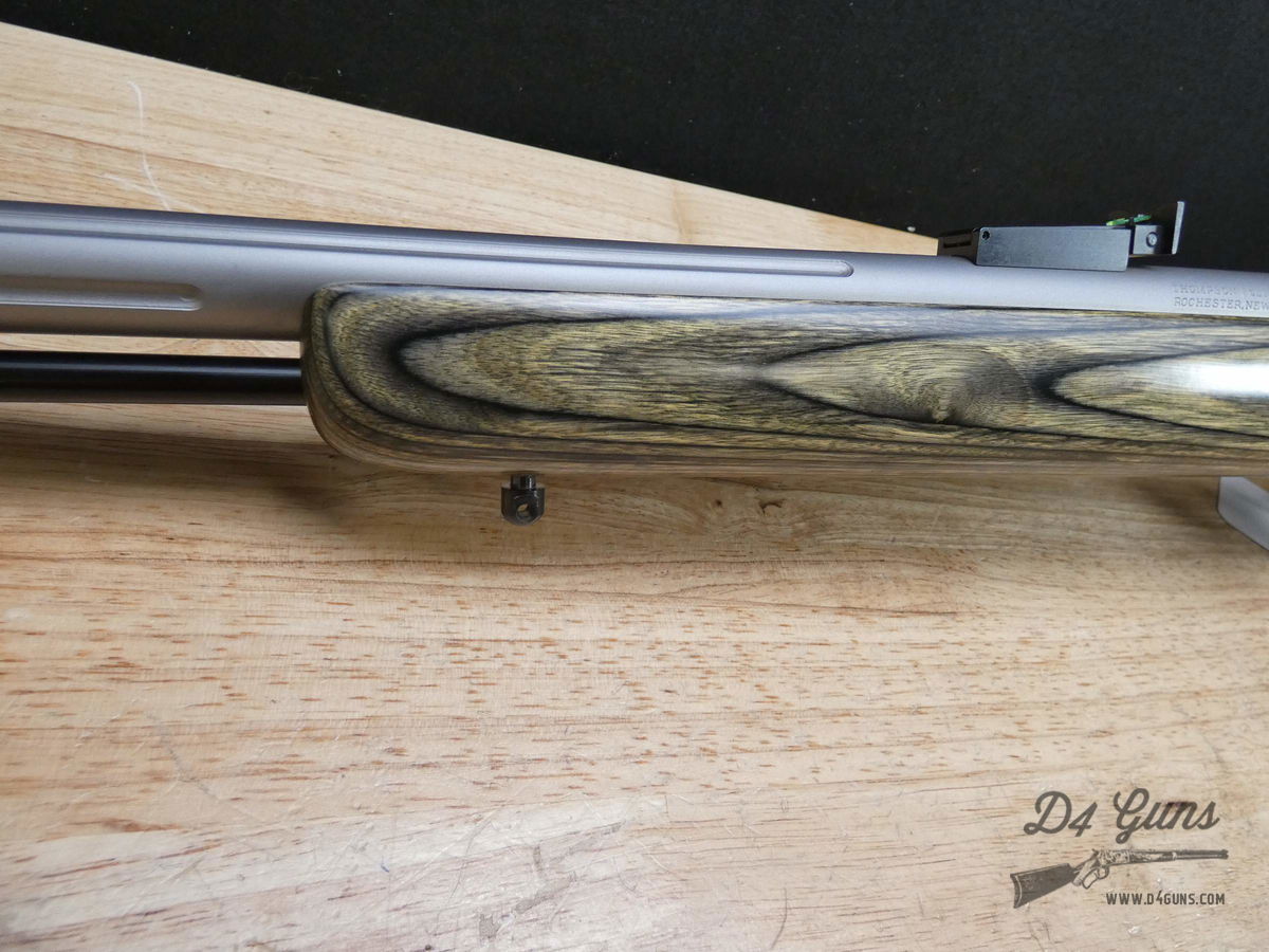 Thompson Center Omega - .50 Cal - Stainless w/ Green Laminate Stock ...