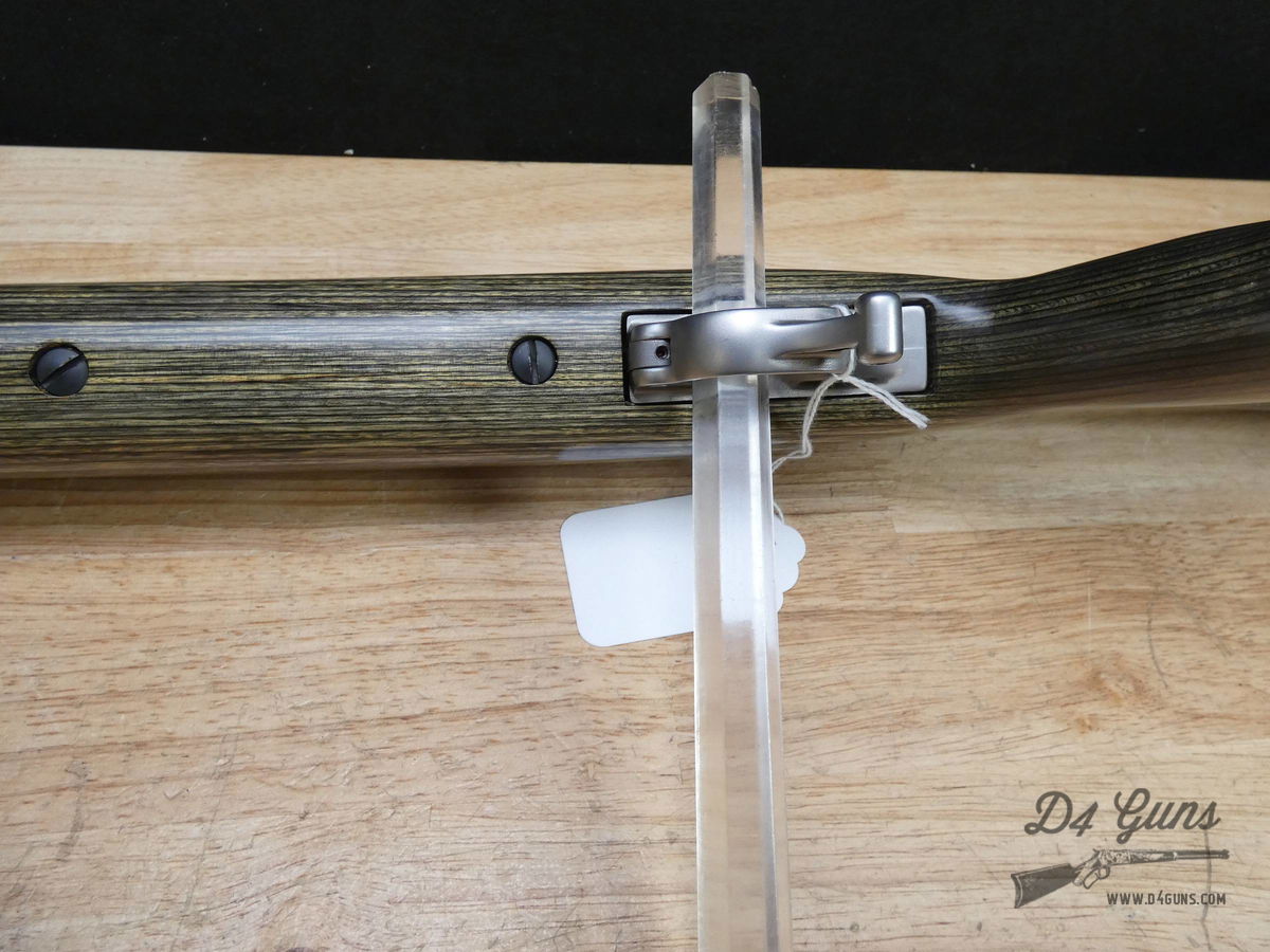 Thompson Center Omega - .50 Cal - Stainless w/ Green Laminate Stock ...