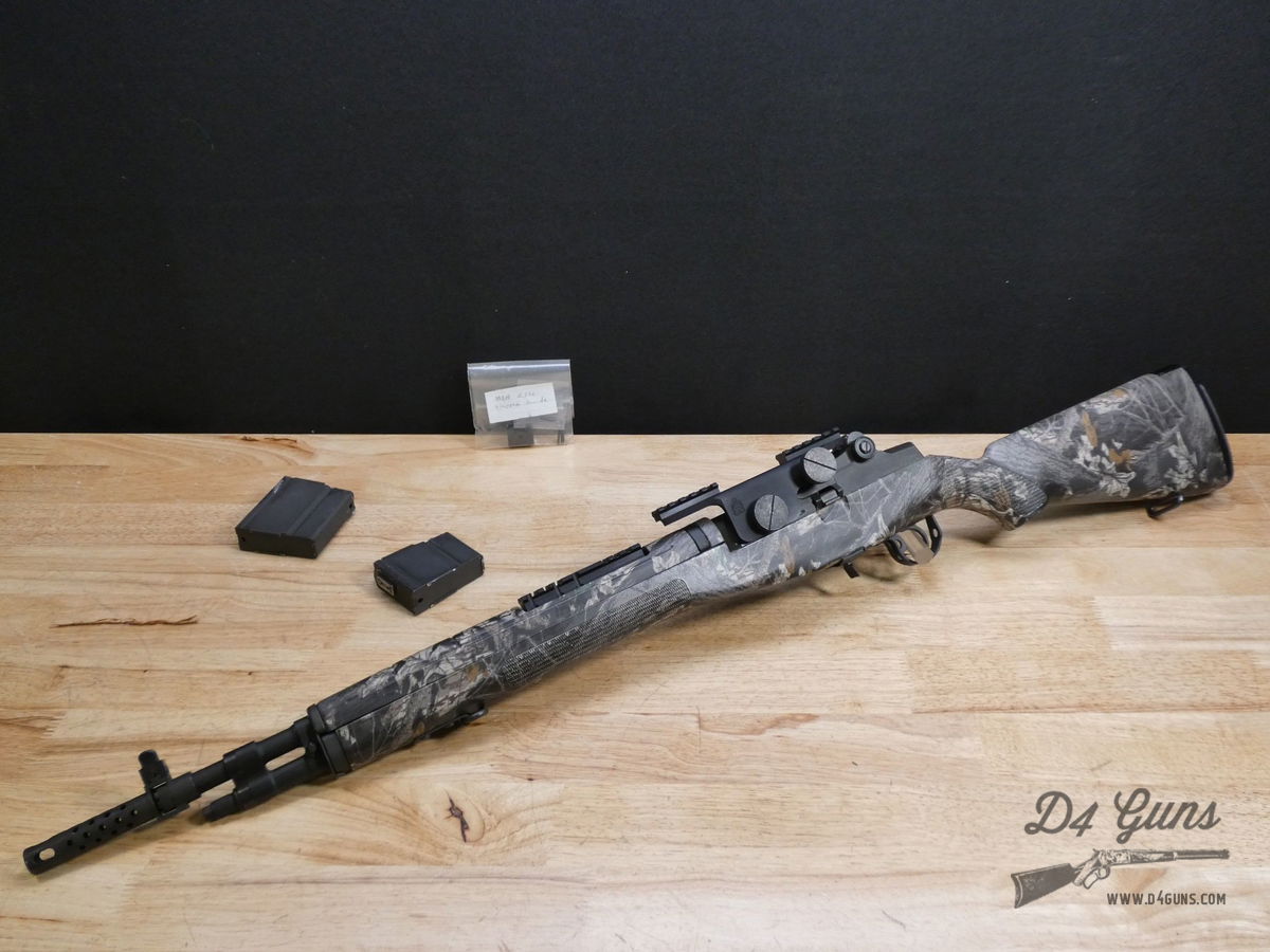 Springfield M1A Scout Squad - .308 Win - M14 - SA - XLNT w/ 2 Mags ...
