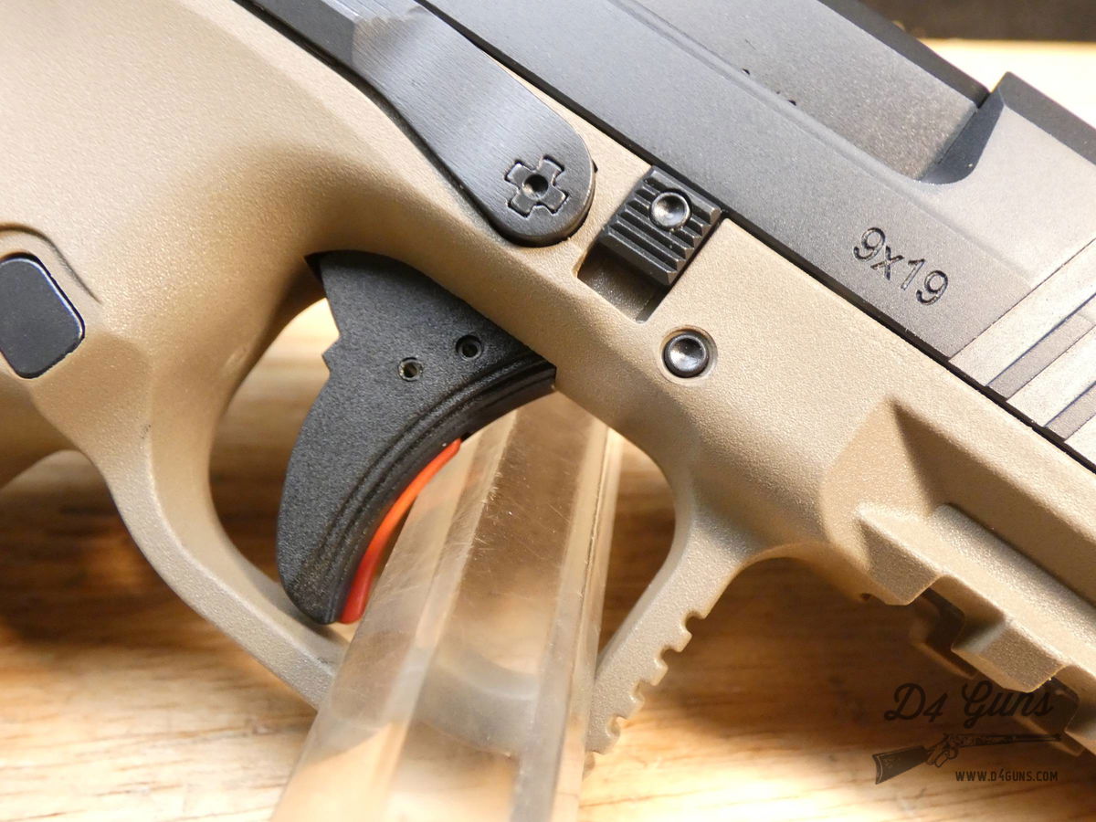 Canik Mete MC9 - 9mm - Optic Cut - w/ MANY XTRAS - Coyote Tan Two Tone ...