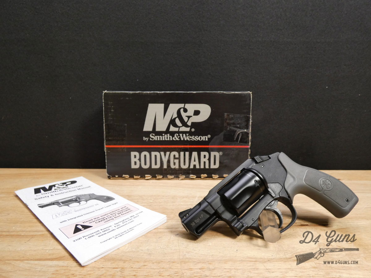 Smith & Wesson M&P Bodyguard 38 - .38 Spl +P - S&W BG38-1 w/ OG Box ...