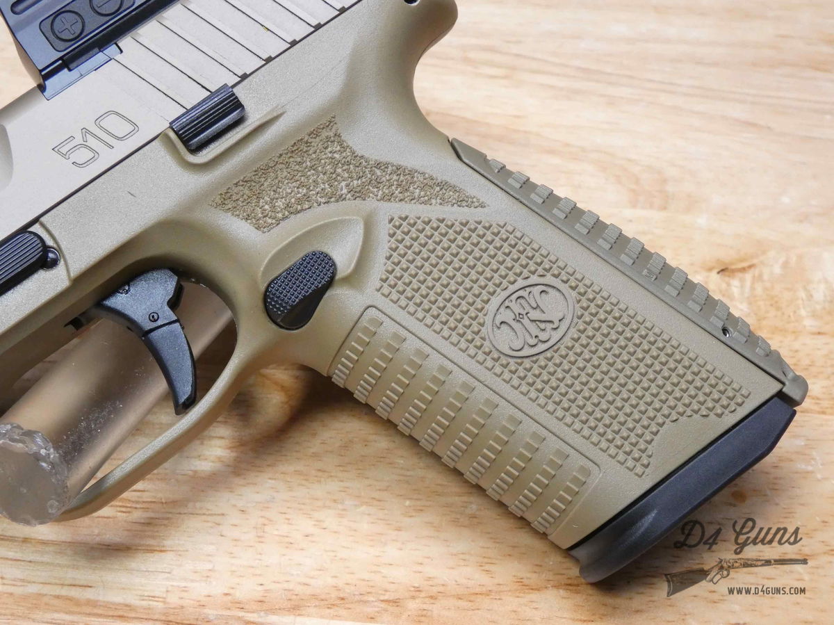 FN 510 MRD - 10mm Auto - FN510 FDE w/ Holosun 407C - OG Box & MORE - C ...