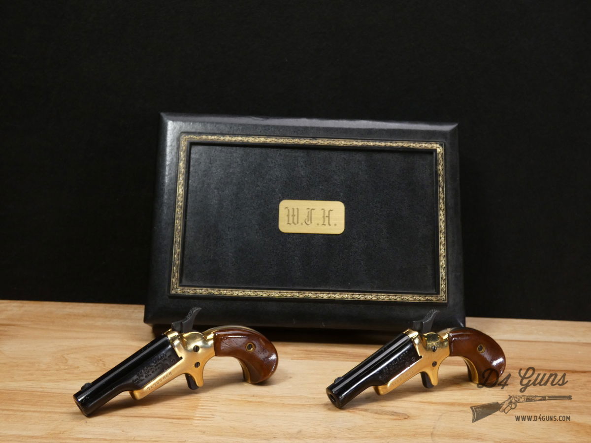 Colt No. 4 Lord Derringers Set Consecutive SNs - .22 Short - w/ Velvet ...