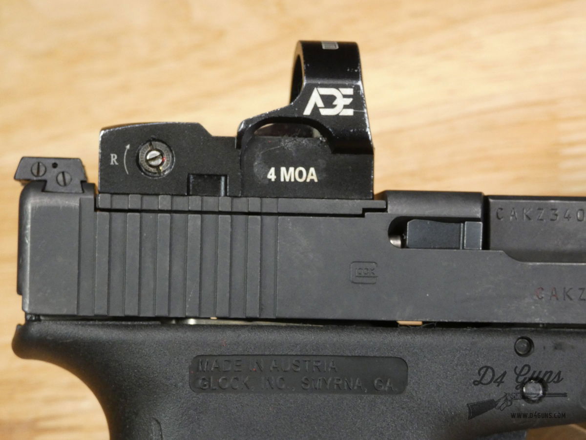 Glock 40 Gen 4 MOS - 10mm - ADE Reflex - Votatu - G40 - Austria - 5 ...