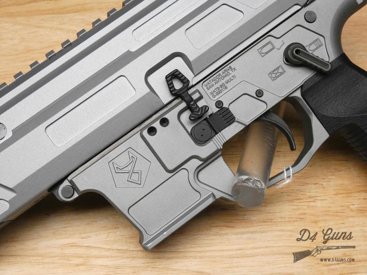 Matador Arms MAT9-9G - 9mm - PDW - Grey - MLOK - MAT-9 - w/ Mag - Semi ...